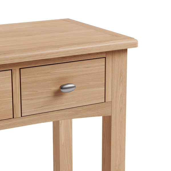 Light Oak Effect Dressing Table – Comfortzone Home Furnishers