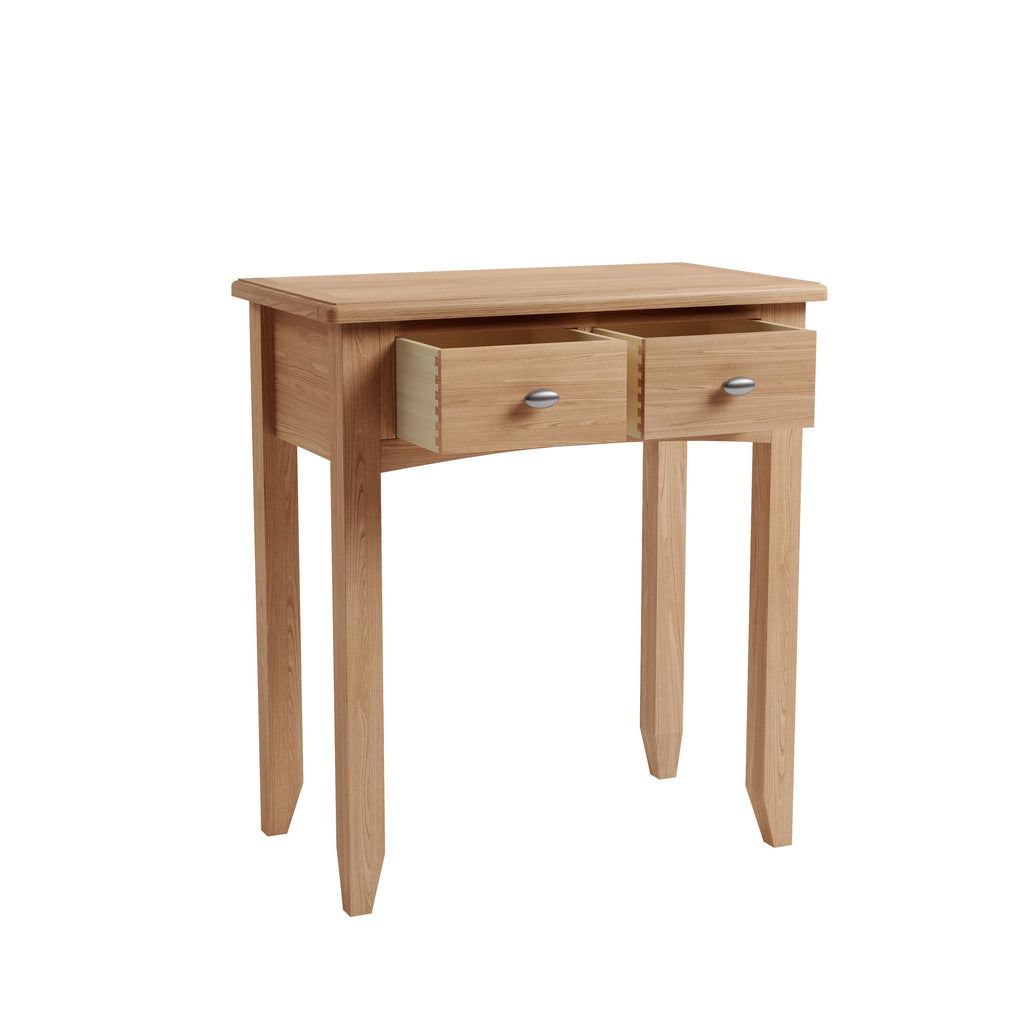 Light Oak Effect Dressing Table – Comfortzone Home Furnishers